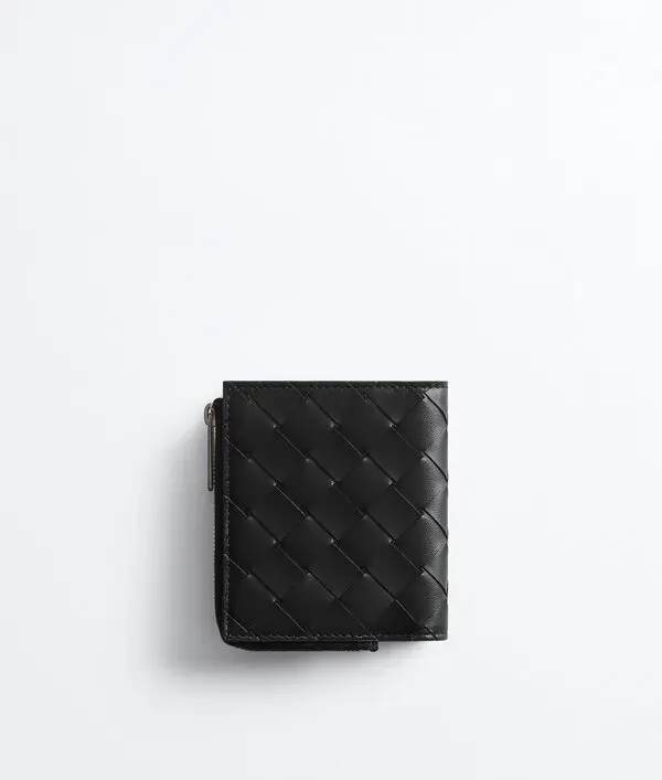 Bottega Veneta Intrecciato Small Bi-fold Wallet