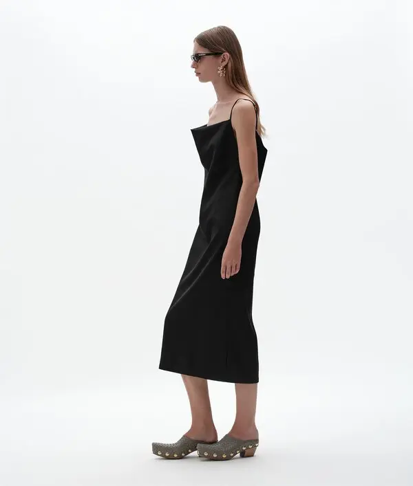 Bottega Veneta Wool Grain De Poudre Dress