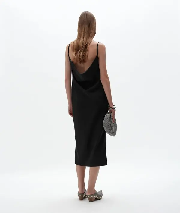 Bottega Veneta Wool Grain De Poudre Dress