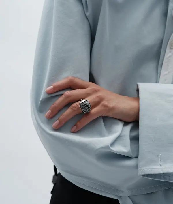 Bottega Veneta Drop Ring