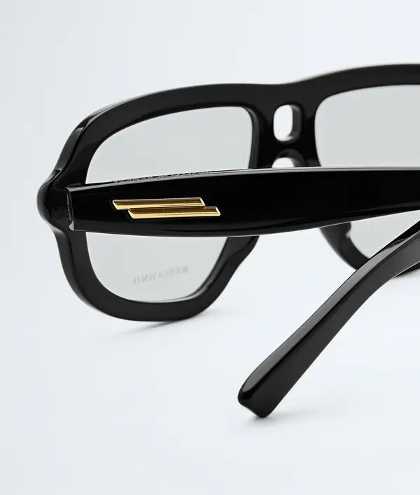 Bottega Veneta Sophia Ribbon Aviator Eyeglasses