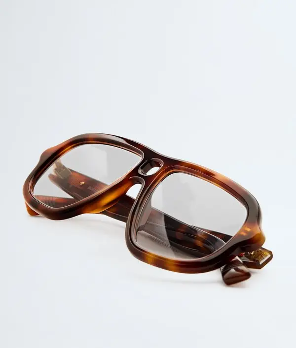Bottega Veneta Sophia Ribbon Aviator Eyeglasses