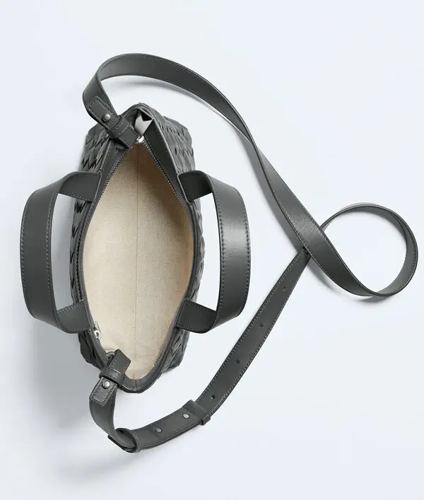 Bottega Veneta Mini Intrecciato Zipped Tote