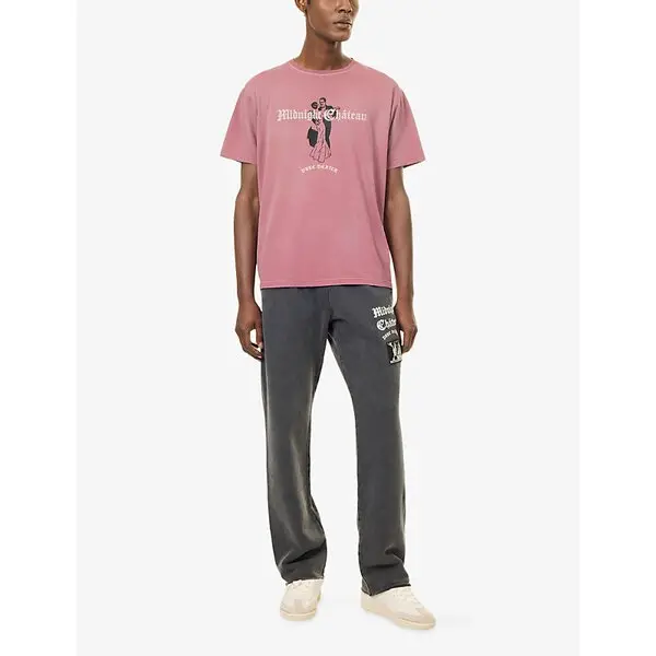 DUKE + DEXTER Mc Dancers Graphic-print Cotton T-shirt