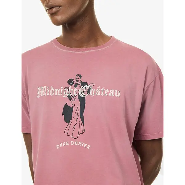 DUKE + DEXTER Mc Dancers Graphic-print Cotton T-shirt