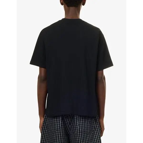 A BATHING APE X Disney Mickey Graphic Cotton-jersey T-shirt - Black