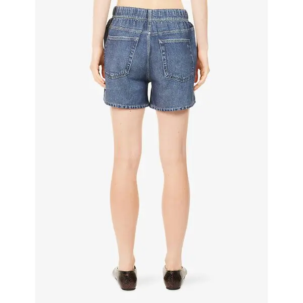 Rag & Bone Miramar Terry Walking Cotton-jersey Shorts