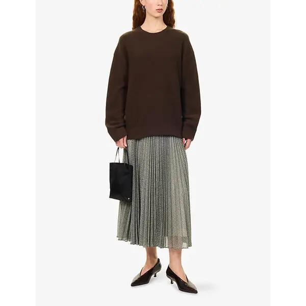 Vince Round-neck Relaxed-fit Cashmere Jumper