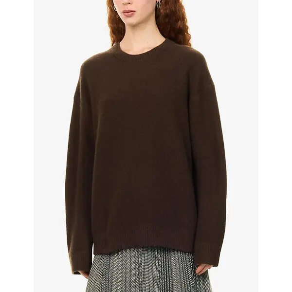 Vince Round-neck Relaxed-fit Cashmere Jumper