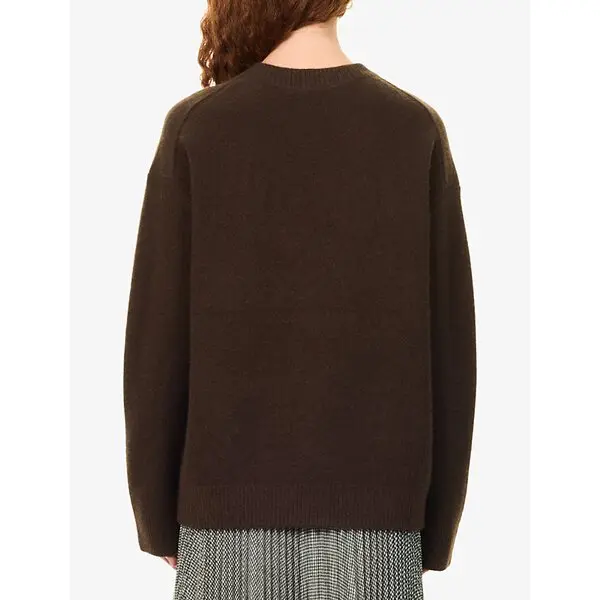 Vince Round-neck Relaxed-fit Cashmere Jumper