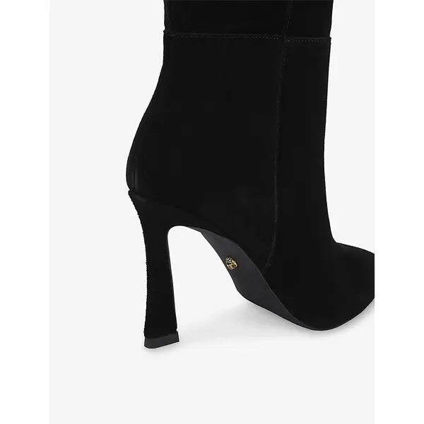 Kurt Geiger Annabel Suede Heeled Knee-high Boots
