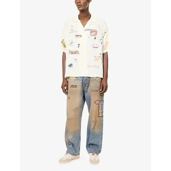 DUKE + DEXTER Dr4 Sketch Short Sleeve Woven Shirt