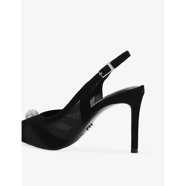 Carvela Lumera Mesh Sling-back Courts