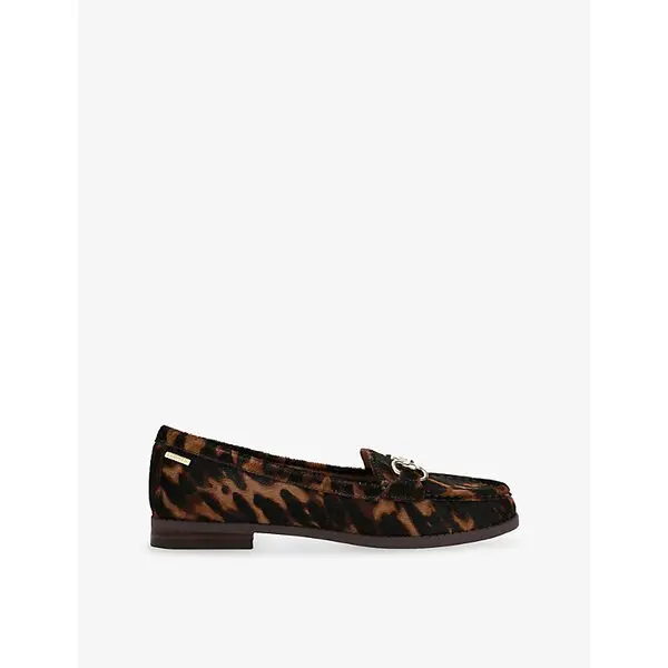 Carvela Click 2 Leather Loafers - Brown/oth