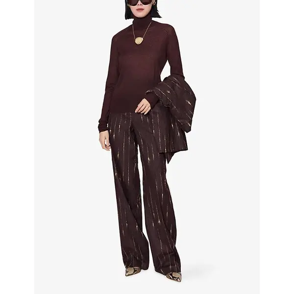 JOSEPH Yara High-neck Regular-fit Cashmere Jumper