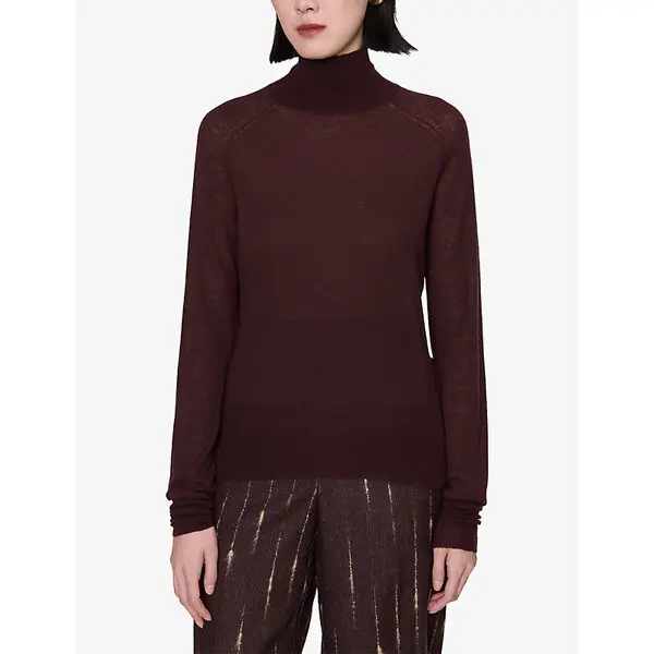 JOSEPH Yara High-neck Regular-fit Cashmere Jumper