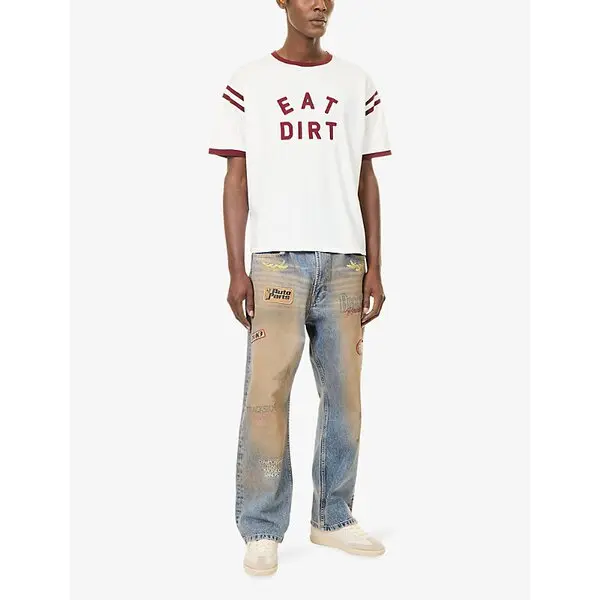 DUKE + DEXTER Eat Dirt Vintage Cotton T-shirt