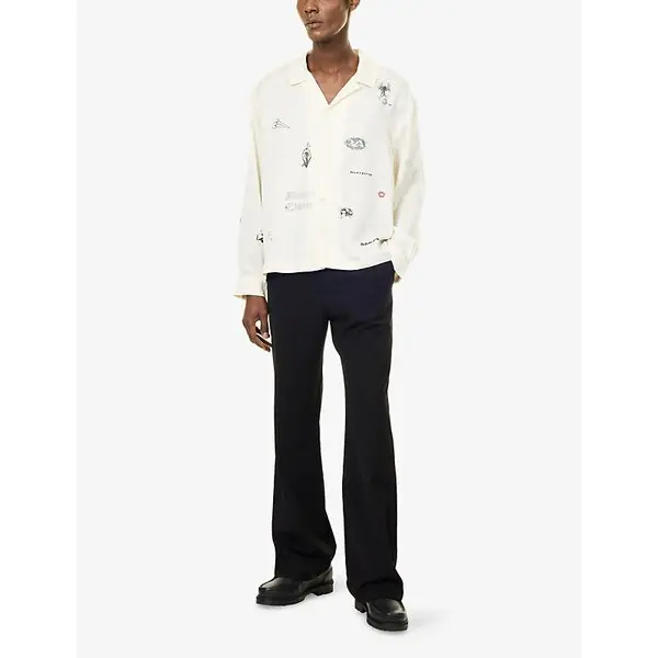 DUKE + DEXTER Mc Sketch Vintage Long-sleeve Woven Shirt