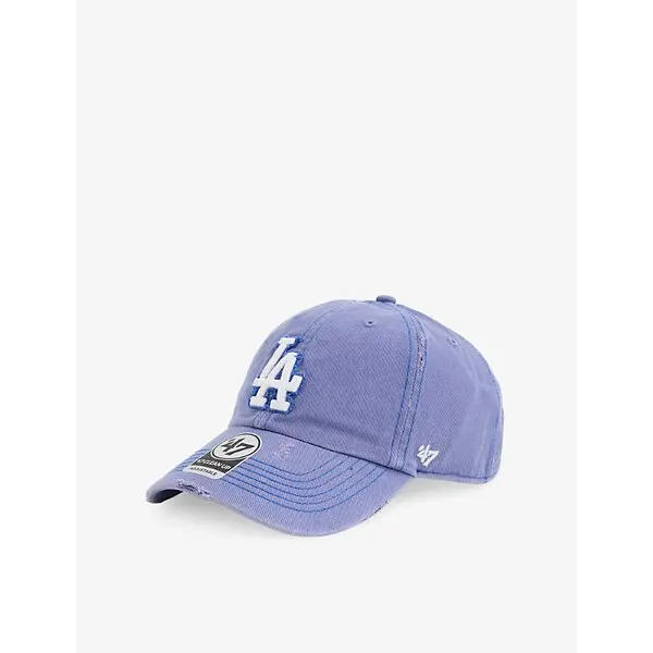 '47 Clean Up La Dodgers Cotton Baseball Cap - Washed Blue