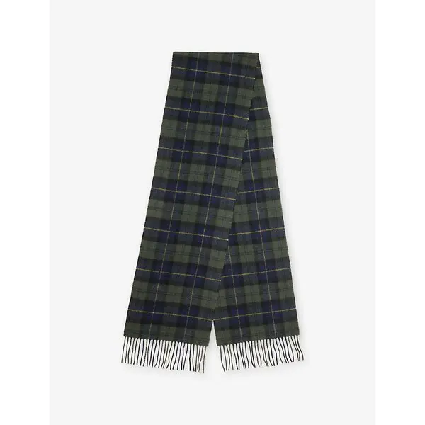 Barbour Tartan Wool Scarf