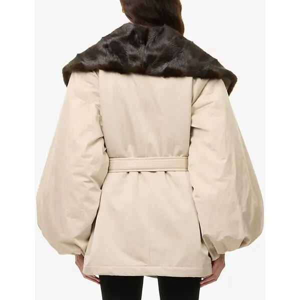 Magda Butrym Puffed-sleeve Soft-shell Jacket
