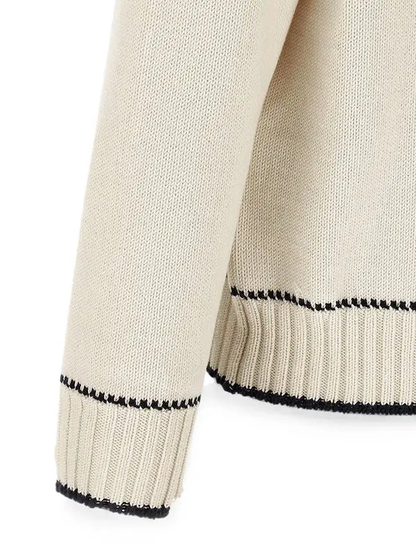 GOLDEN GOOSE Contrast-edged Cotton Polo