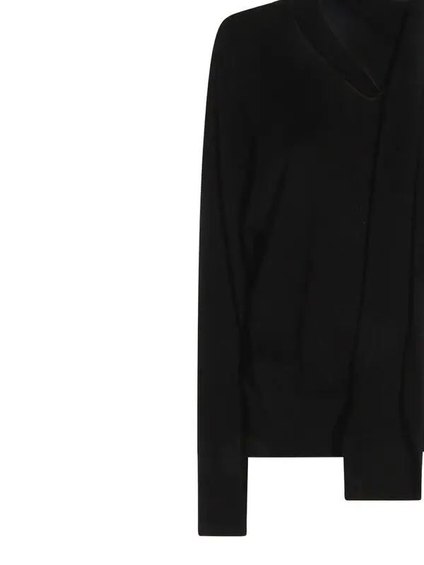 ZANONE Wool Blend Sweater With Knot Detailing