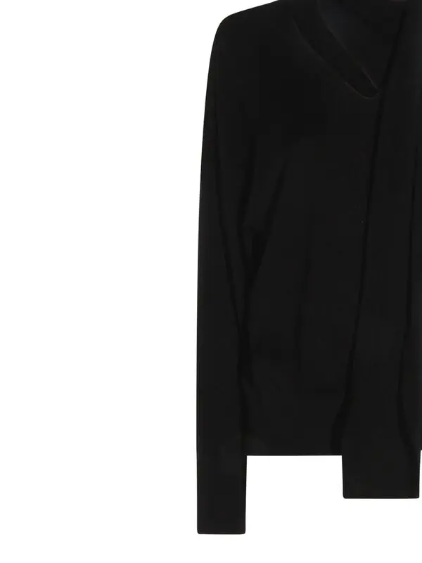 ZANONE Wool Blend Sweater With Knot Detailing