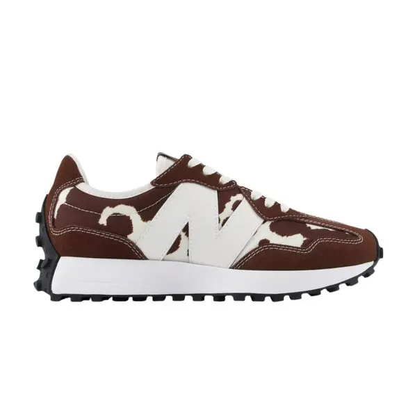 NEW BALANCE Wmns 327 'cow Print Pumpernickel - Brown
