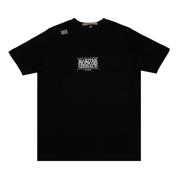 MARITHÉ + FRANÇOIS GIRBAUD Tee-fourteen 1972 - Black