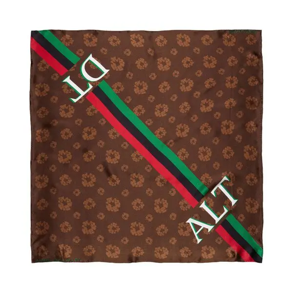 DENIM TEARS André Leon Talley Silk Bandana Multi - Multicolor
