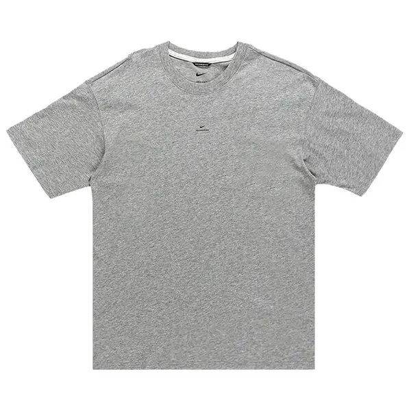 Nike Standard Issue Dri-fit Tee 'dark Heather/black - Grey