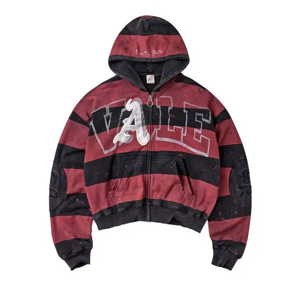 VALE FOREVER Atl Zip Up /black - Red
