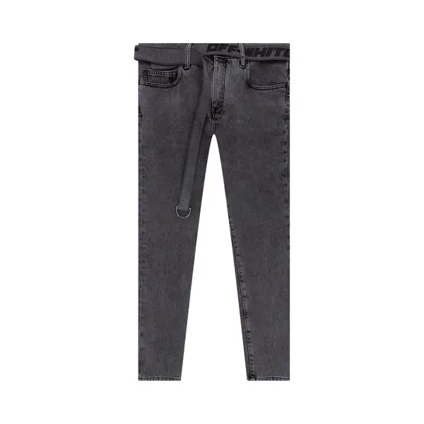 Off-White Straight Leg Jeans
