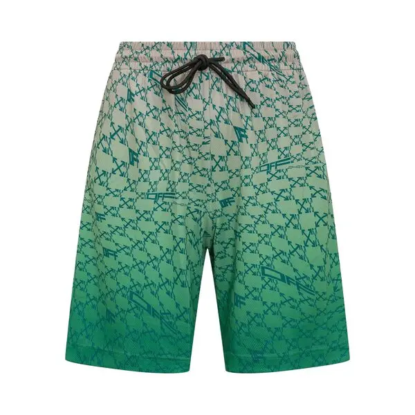 Off-White Ow Allover Sport Short Irish - Green