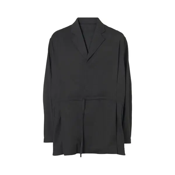 KIKO KOSTADINOV Laan Gathered Blazer 'crow - Black