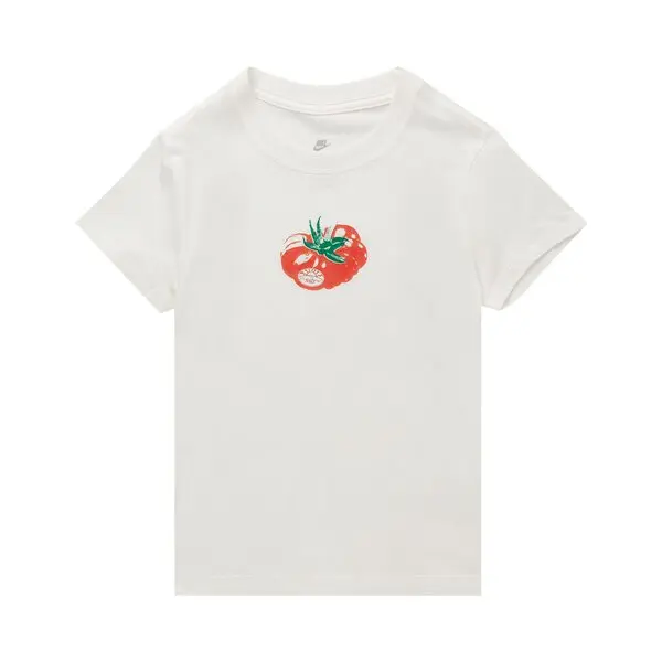 Nike Nsw Chill Knit Slim Mod-cropped Tee 'sail - White