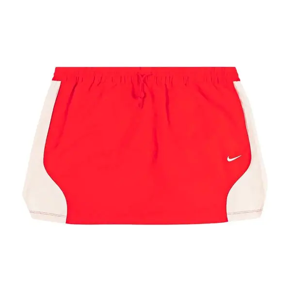 Nike Nsw Mid-rise Mini Skirt 'light Crimson/chalk - Red
