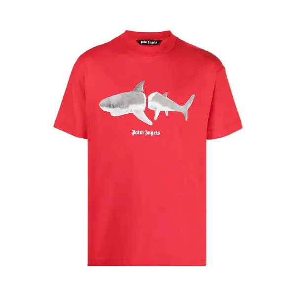 Palm Angels Shark Classic Tee /white