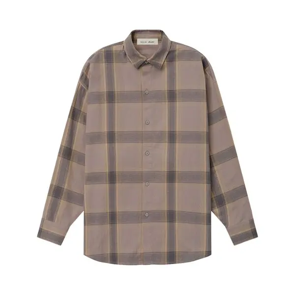 Fear Of God Plaid Flannel Button-up Shirt