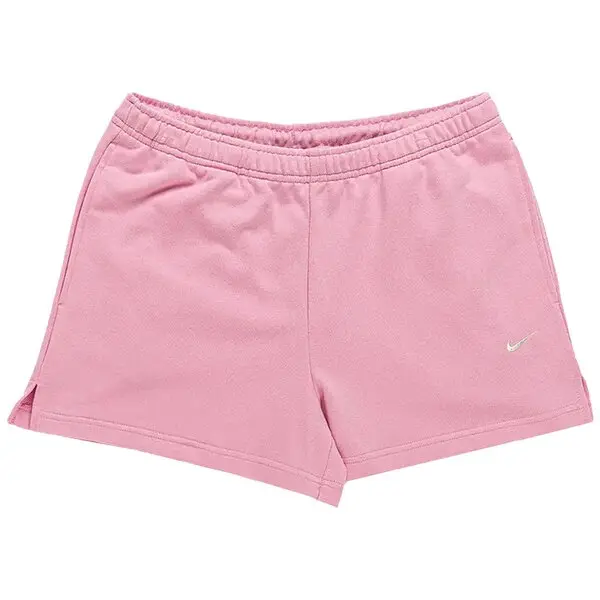 Nike Studio Fleece Lightweight Mid-rise Shorts Rise/sail