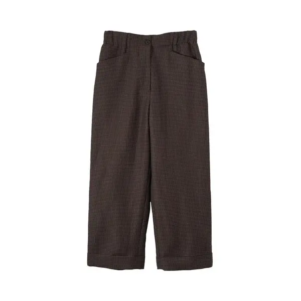 MARGARET HOWELL Relaxed Crop Pants 'navy/warm - Brown