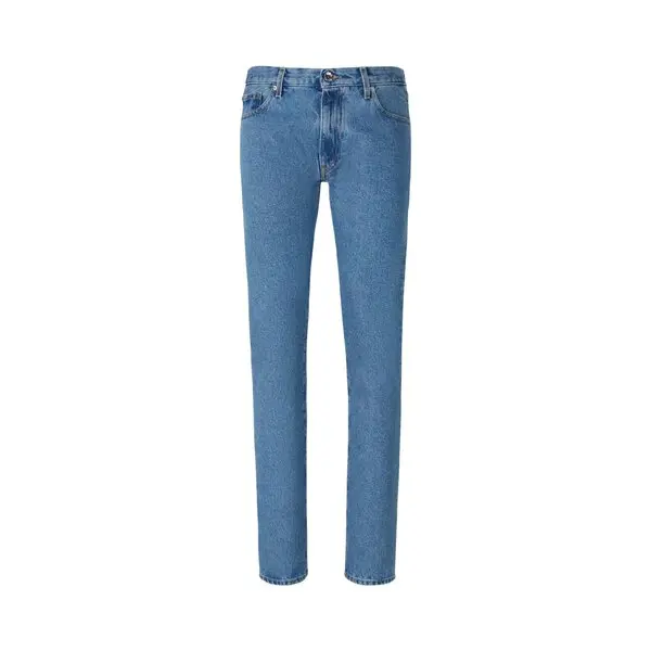 Off-White Diag Tab Slim Jeans /white
