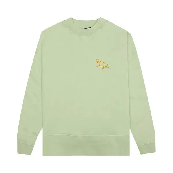 Palm Angels The Palm Crew Back Print 'mint - Green