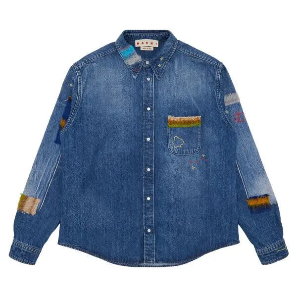 Marni Shirt 'iris - Blue