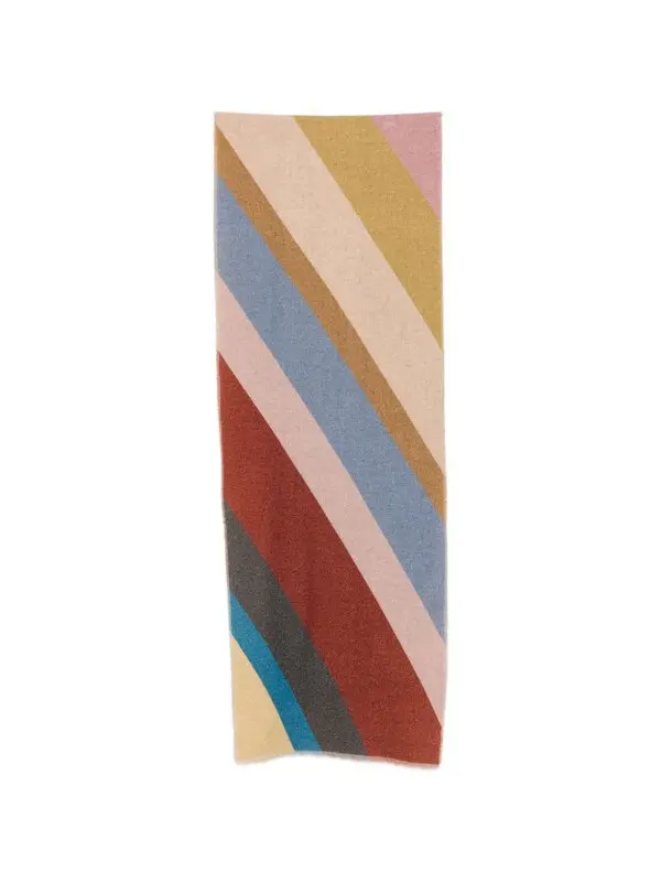 Paul Smith Swirl Wool Scarf - Multi