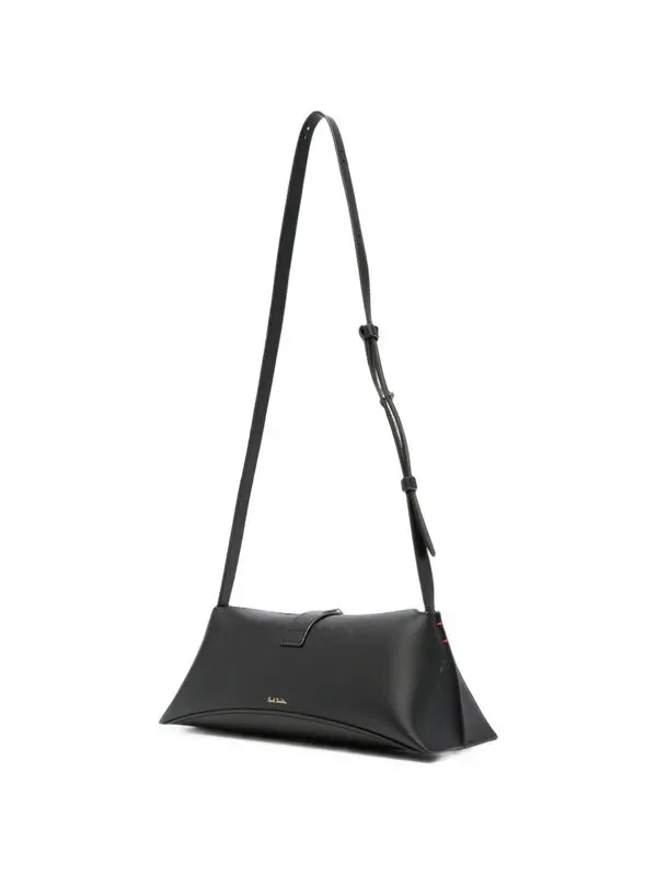 Paul Smith Leather Shoulder Bag With Buckle Detail