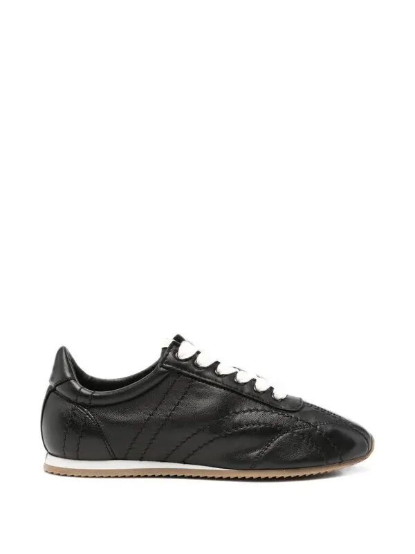 TOTEME Flex Leather Sneakers
