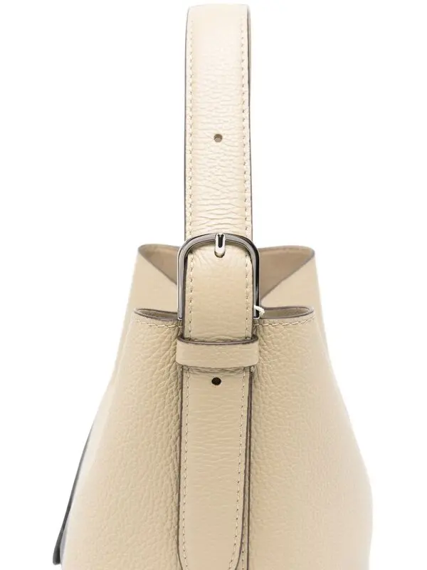 TOTEME Belted Petite Leather Tote