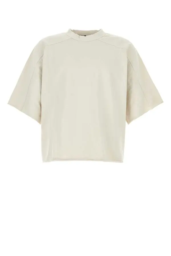 ENTIRE STUDIOS Entirely Oversized Chalk Cotton T-shirt